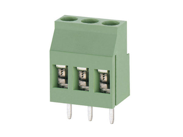 Pitch 5.08mm 7.62mm Rising Clamp Terminal Block Screw Type For Secure ...