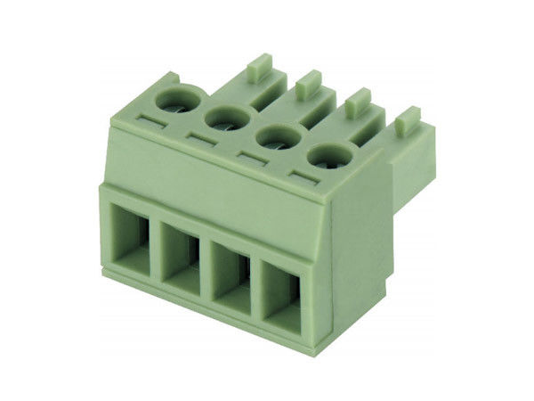 Green Pluggable Terminal Block Connectors For Plug And Play For Filed ...