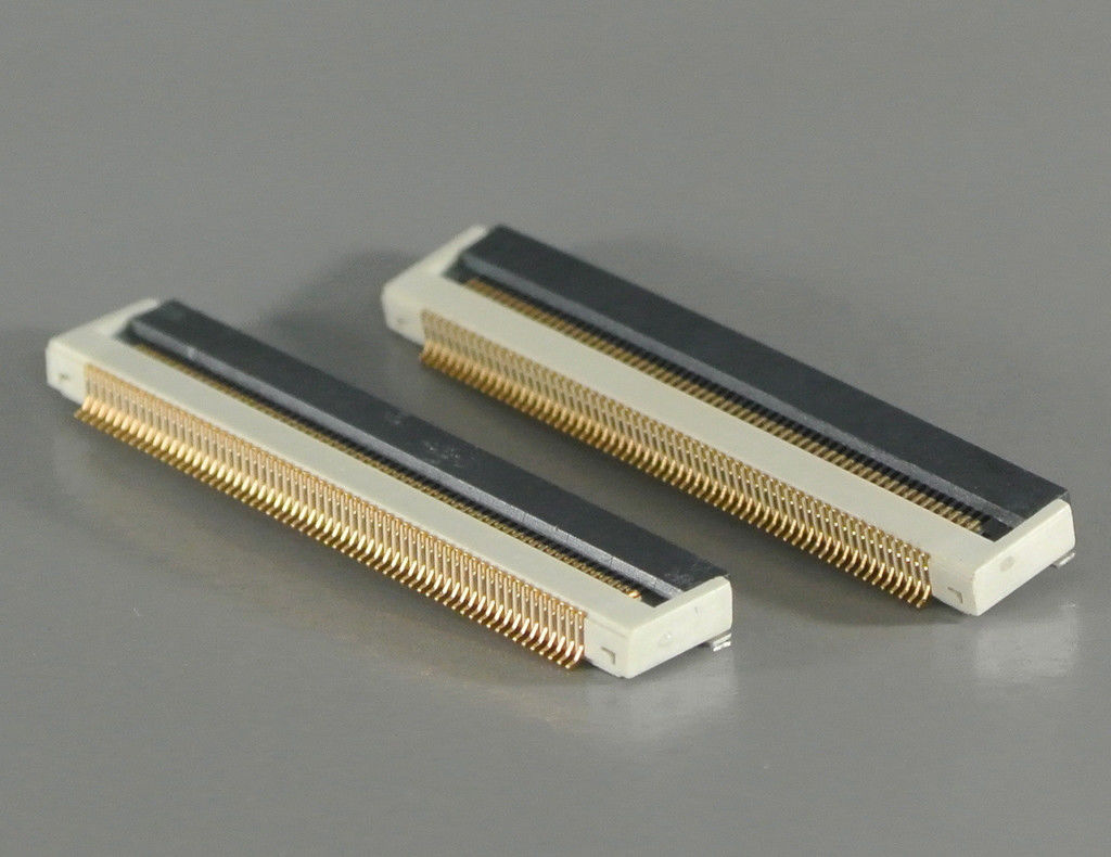0.5mm Pitch FPC Connector Horinzontal Botton Contact H=2.0mm up to 65P ...