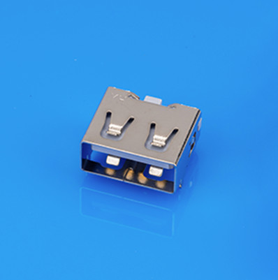 RoHS USB A PCB Connector Top Mount Front DIP Rear SMT Style USB Socket ...