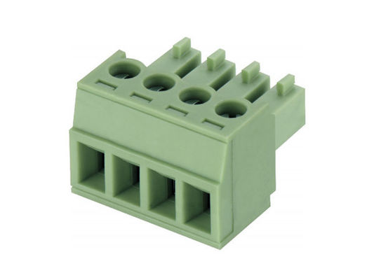 Green Pluggable Terminal Block Connectors For Plug And Play For Filed ...